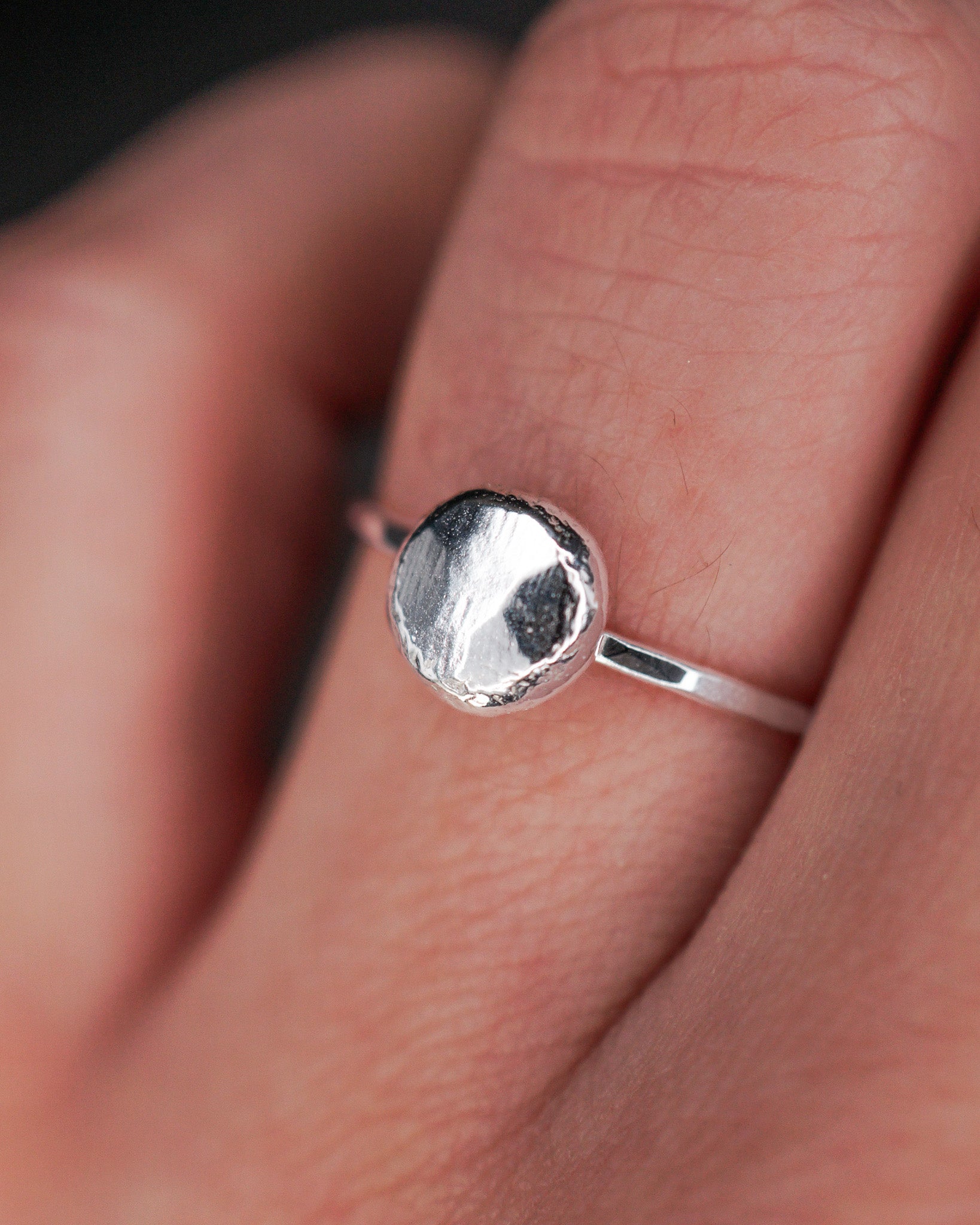 Pebble Ring, Sterling Silver – Hannah Naomi Jewelry