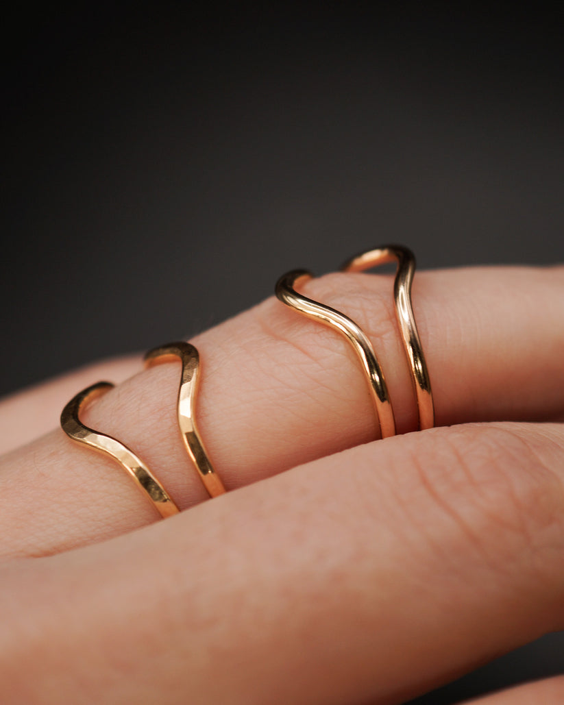 Teardrop Ring, 14K Gold Fill – Hannah Naomi Jewelry