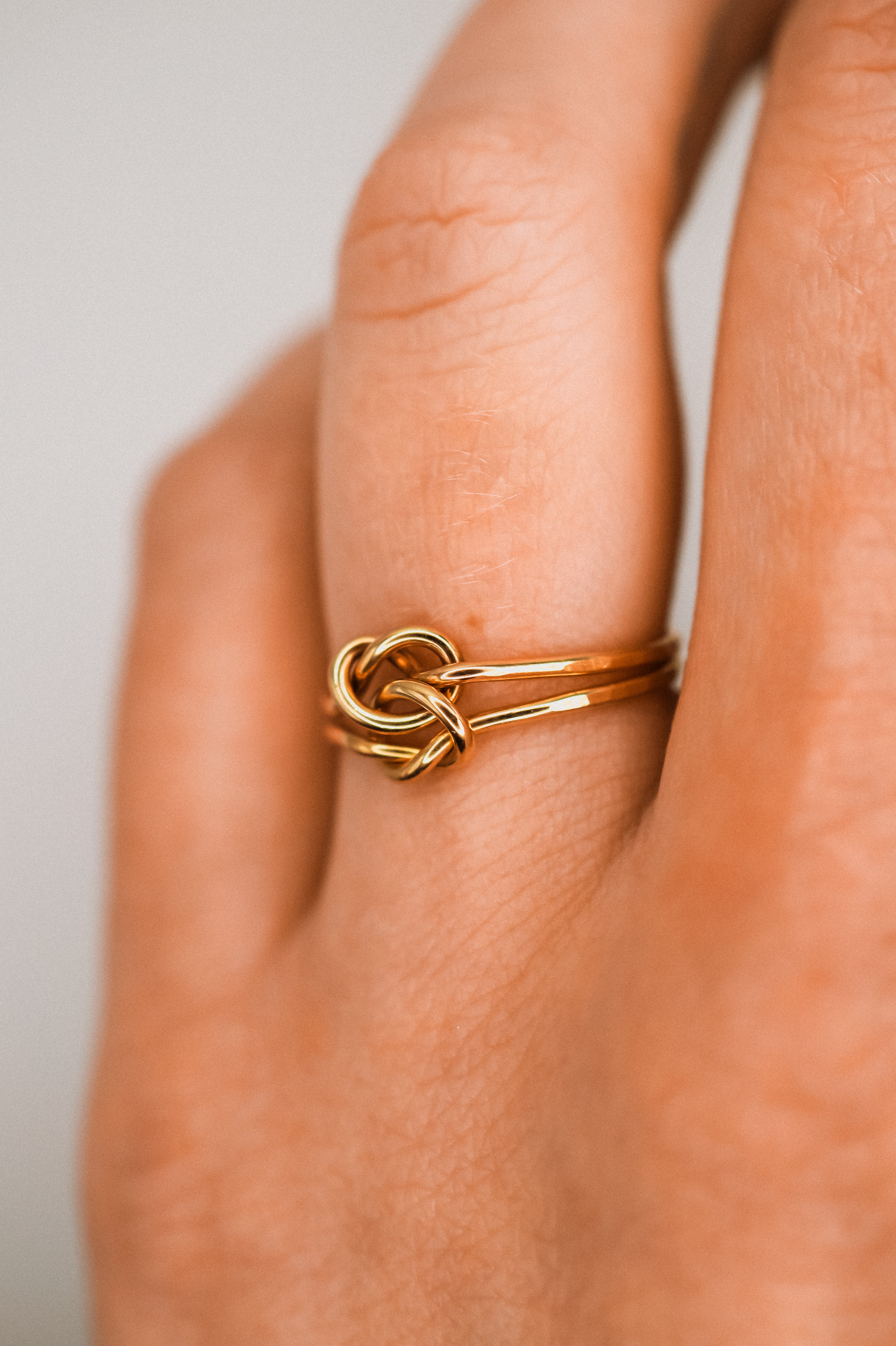 Double Knot Ring, 14K Gold Fill – Hannah Naomi Jewelry