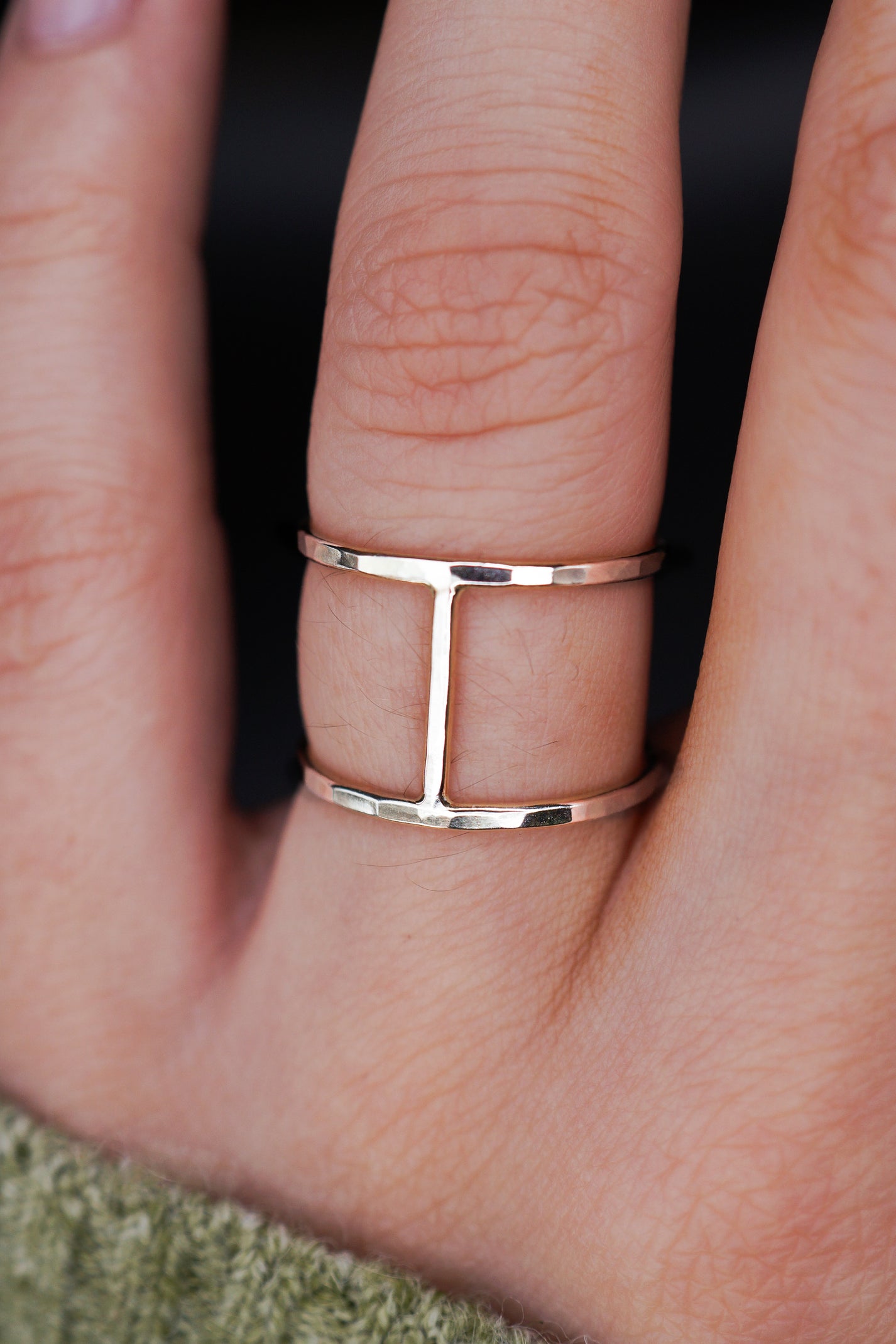 Large Cage Ring, Sterling Silver – Hannah Naomi Jewelry