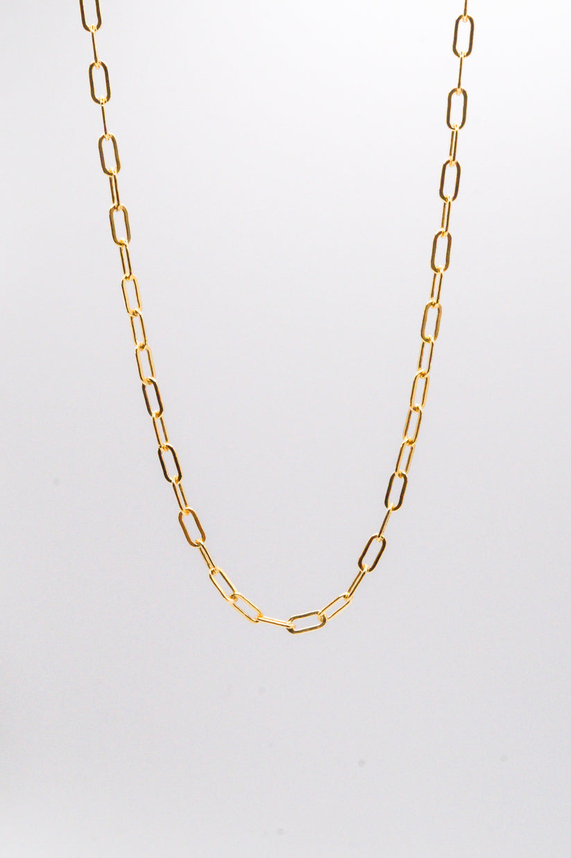 Rectangle Chain Necklace – Hannah Naomi Jewelry