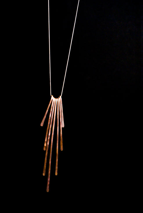Large Sunburst Necklace, Gold Fill, Rose Gold Fill, or Sterling Silver ...