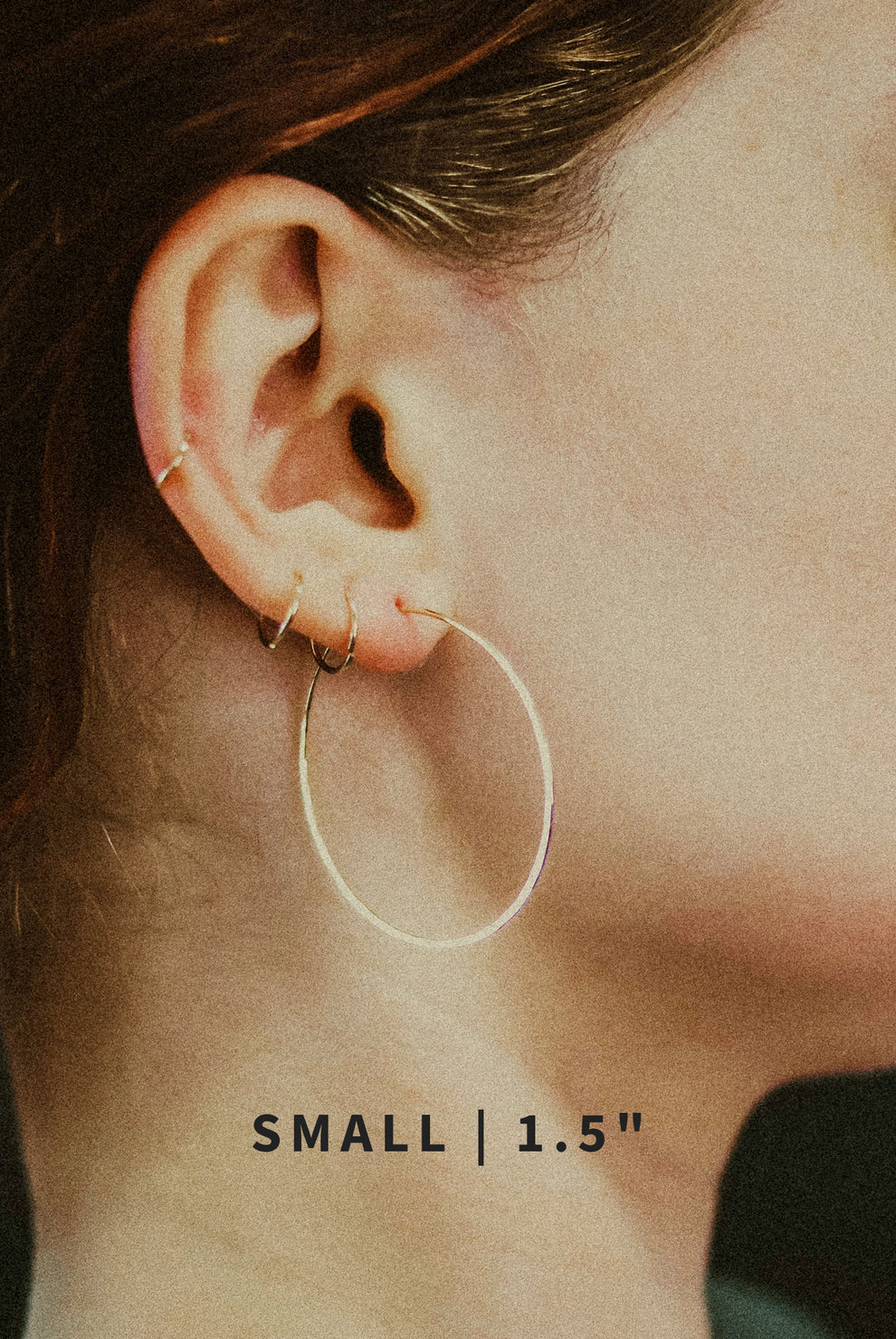 Classic Threader Hoop Earrings, Gold Fill, Rose Gold Fill, or Sterling ...