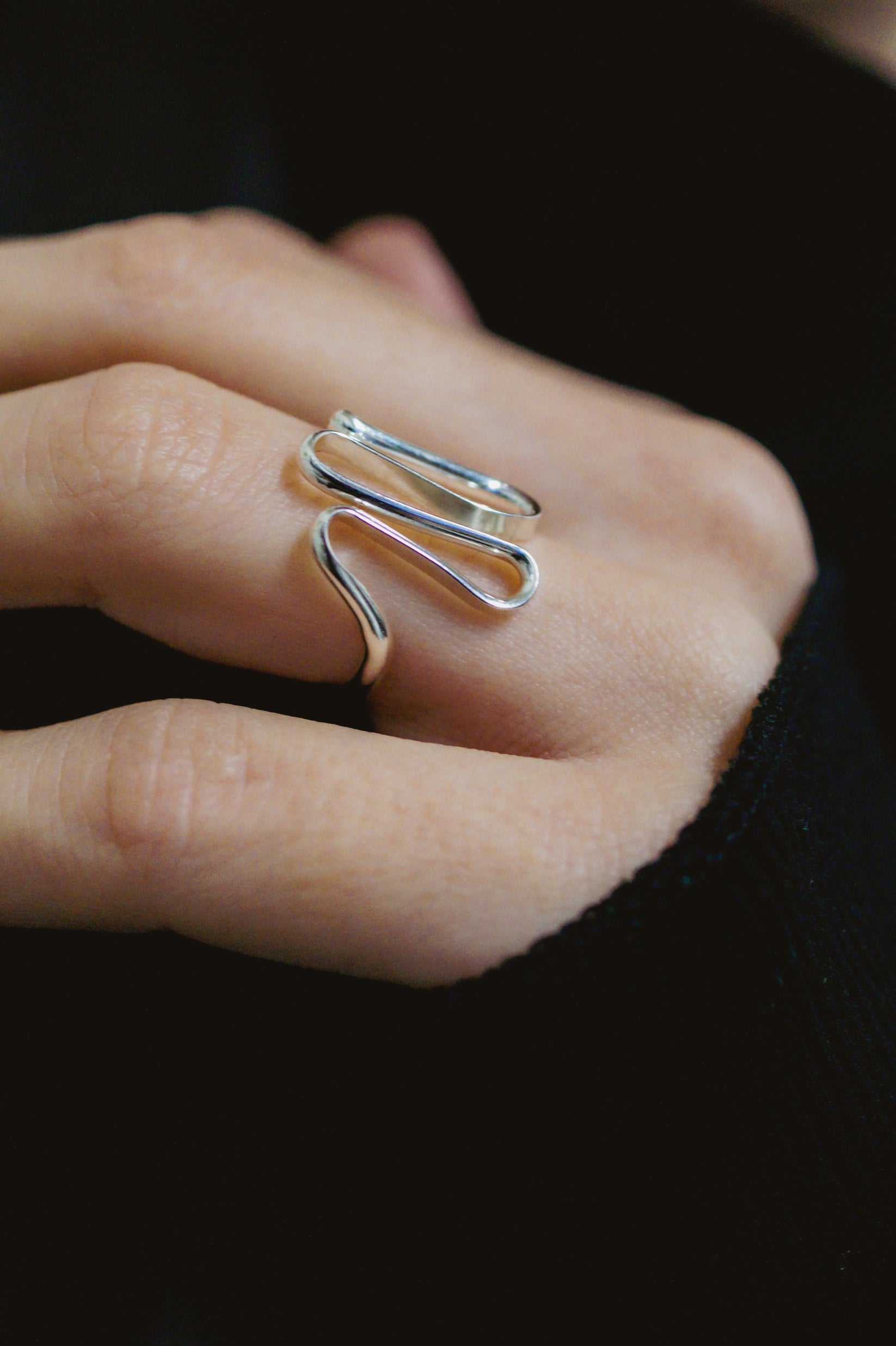 Form Ring, Sterling Silver – Hannah Naomi Jewelry
