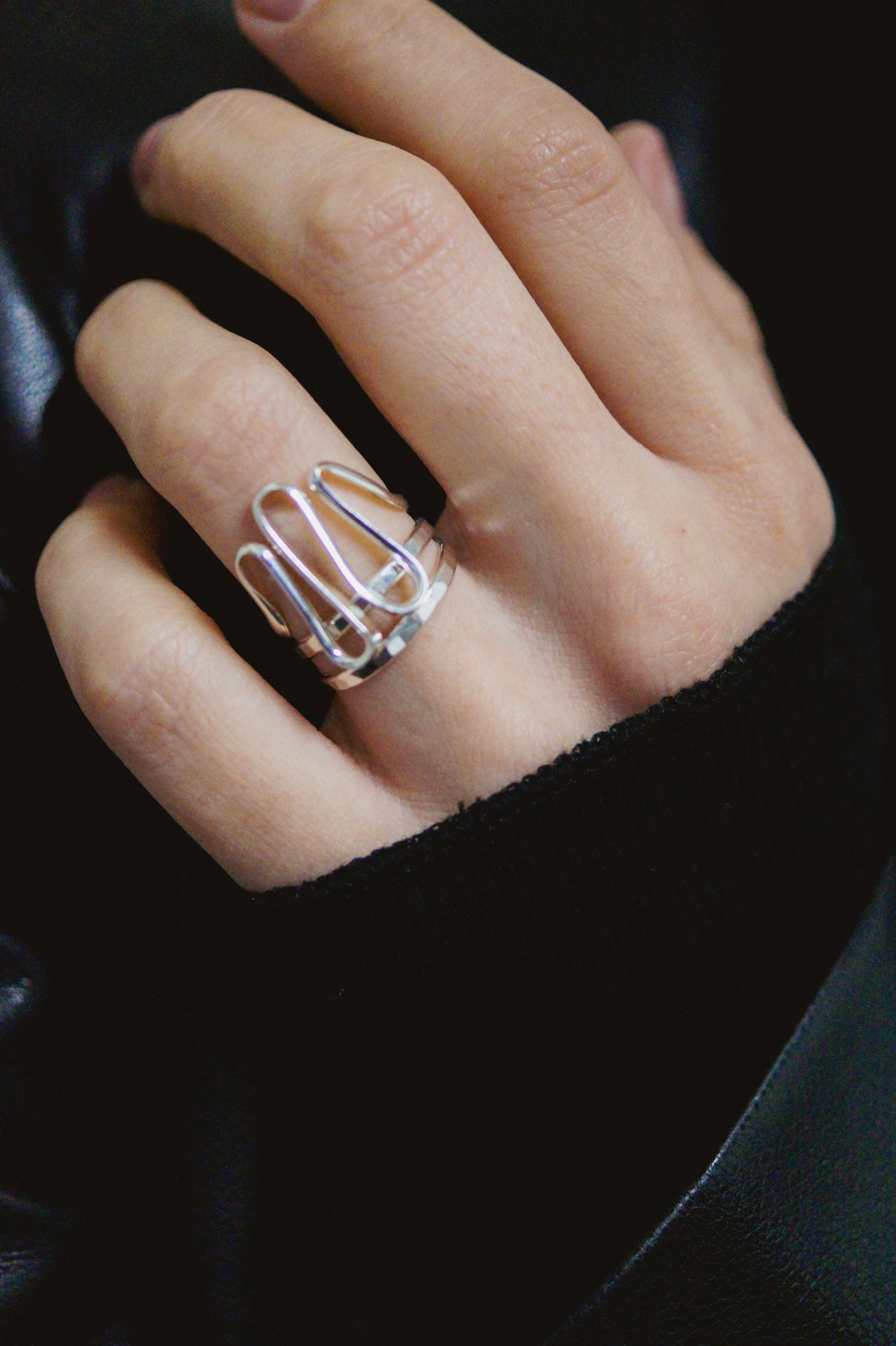 Form Ring, Sterling Silver – Hannah Naomi Jewelry