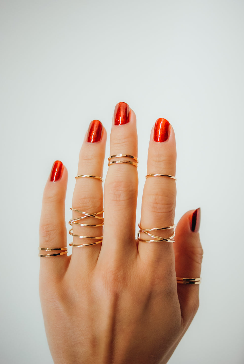 Extra Large Wraparound Ring, Solid 14K Gold – Hannah Naomi Jewelry